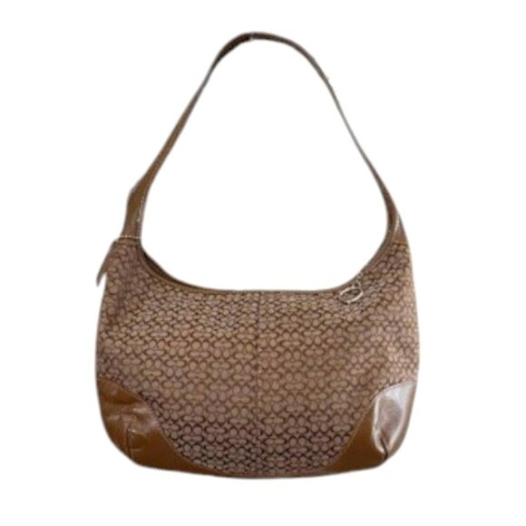 Coach | Bags | Coach Mini C Monogram Small Hobo Shoulder Bag | Poshmark